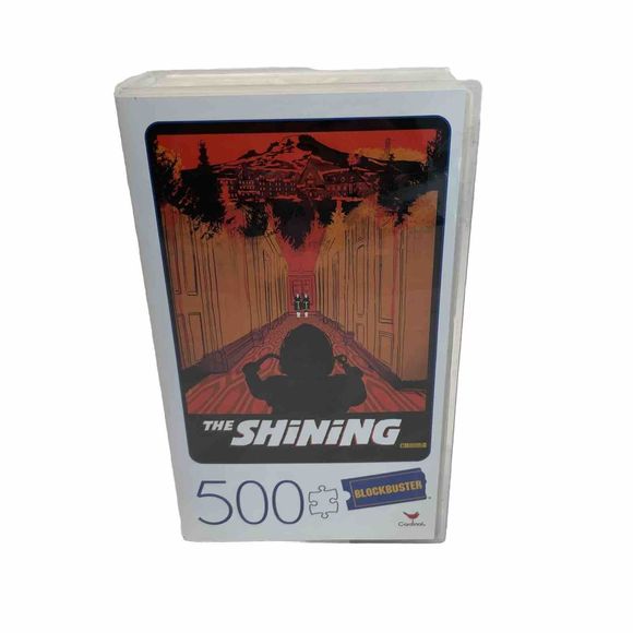 Cardinal | Games | The Shining Horror 50 Piece Blockbuster Puzzle In Plastic Vhs Case New Sealed ...